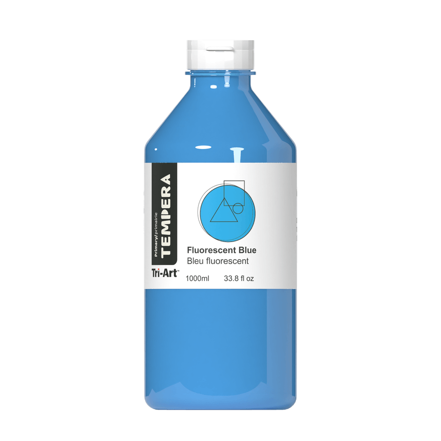Primary Liquid Tempera - Fluorescent Blue – FairDistrict®