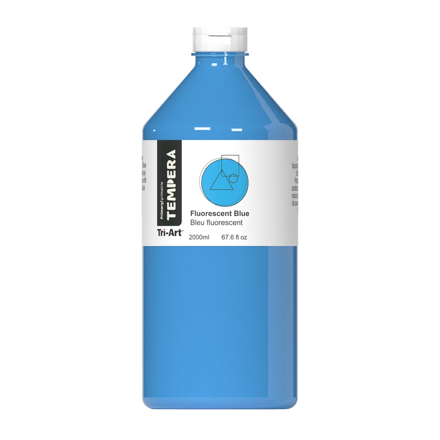 Primary Liquid Tempera - Fluorescent Blue – FairDistrict®