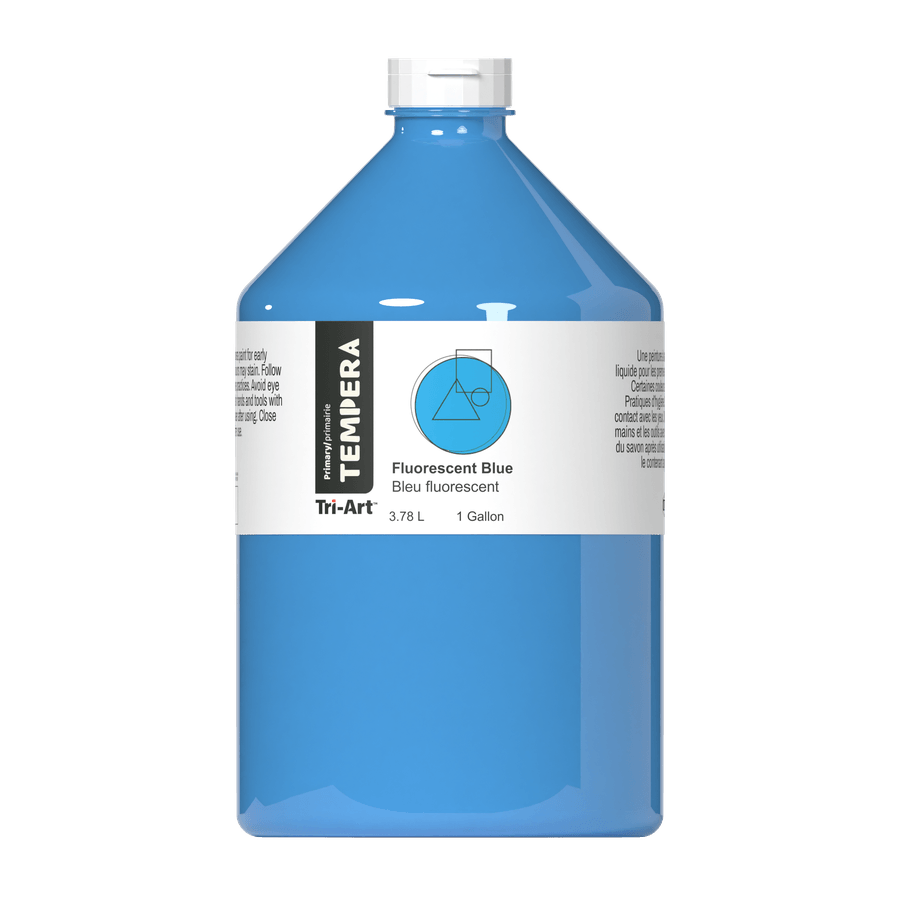 Primary Liquid Tempera - Fluorescent Blue – FairDistrict®